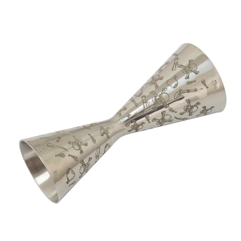 Slim Jigger Skull Silver Mirror – Master Store