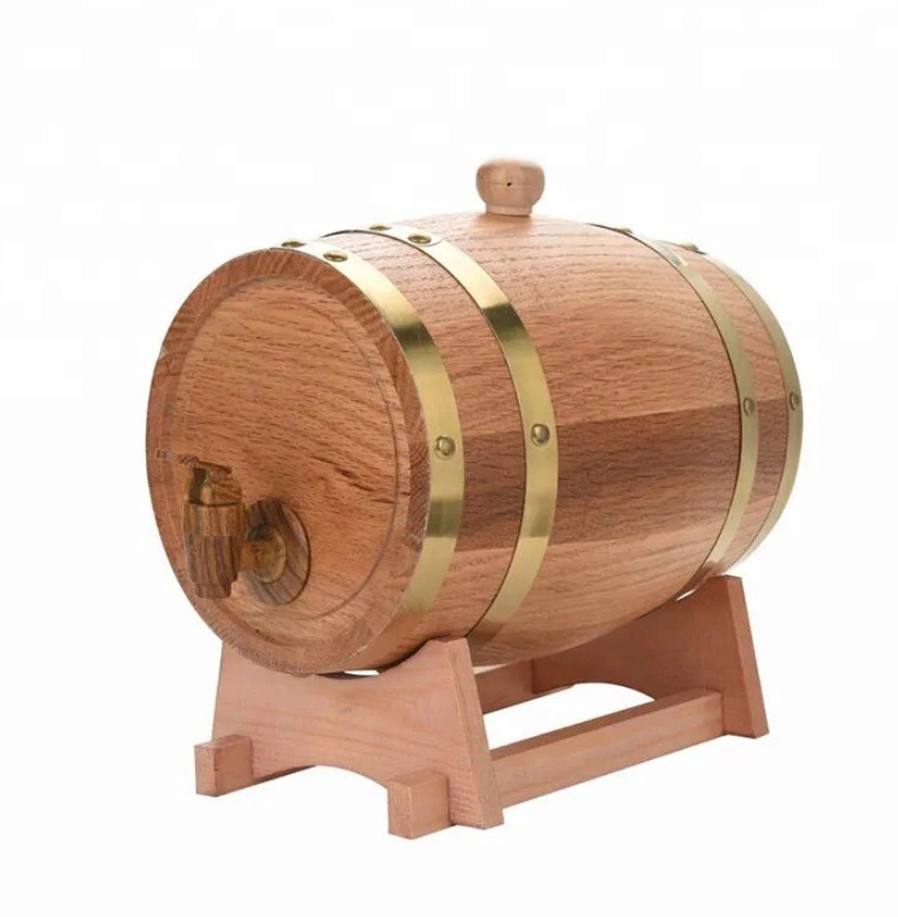 Wooden Horizontal Barrel Dispenser – Master Store