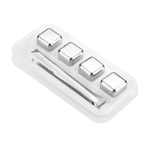 4 Square Ice Stones + Ice Tong – Master Store